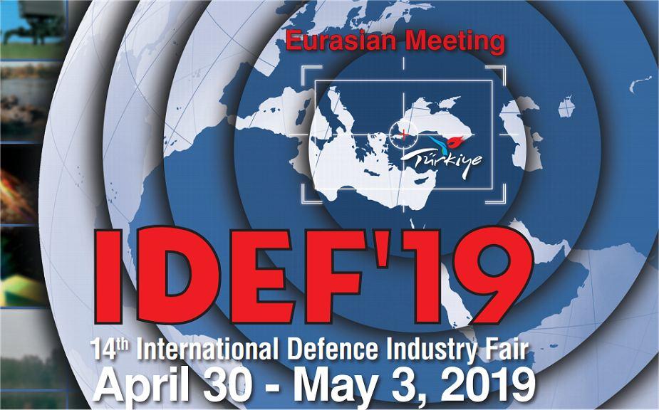 Next stop the 14th IDEF Defence Exhibition in Turkey